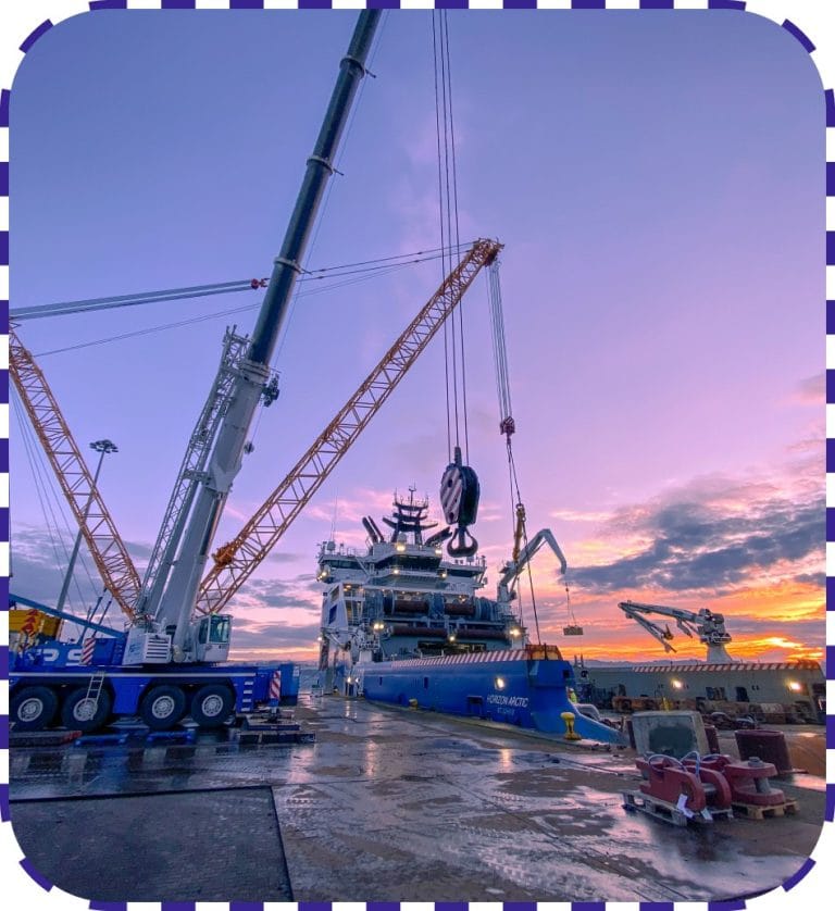 Crane Hire Aberdeen | Aberdeen Contract Lifting Services | PSG